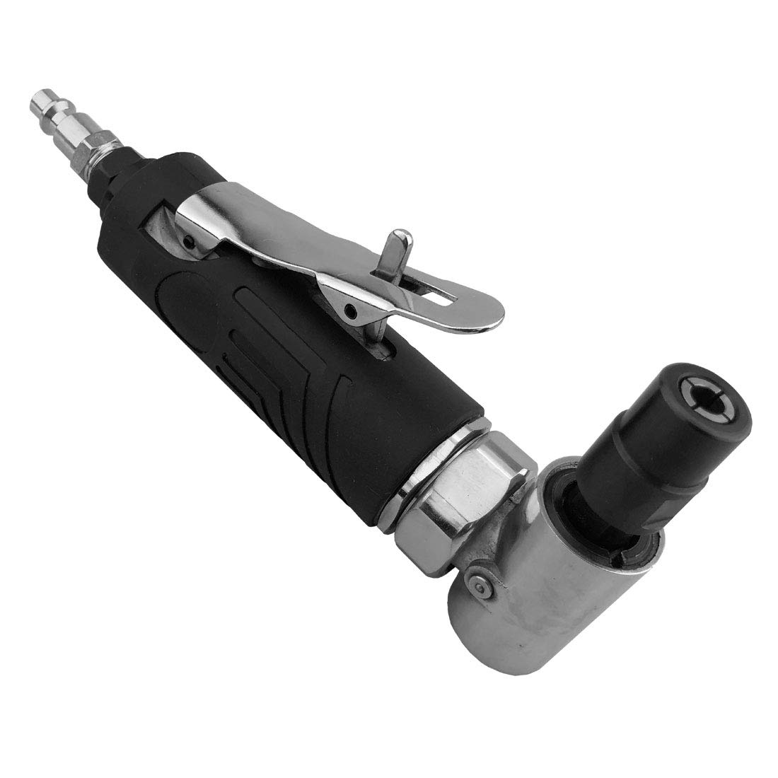 PROSHI 1/4 inch angle air die grinder with 4 pcs 2" roll lock sanding discs