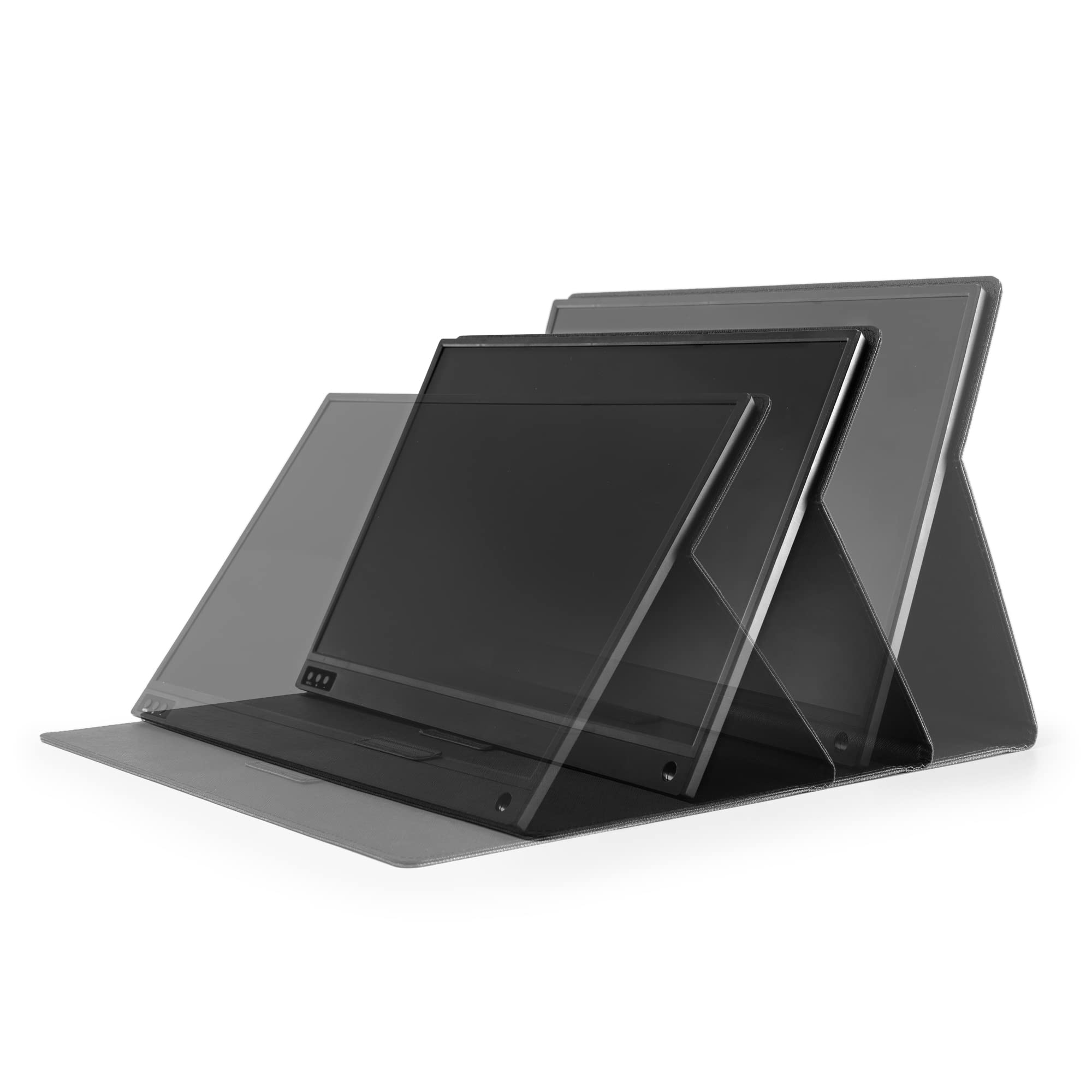 SideTrak Solo Portable Laptop Monitor 15.6” FHD 1080P LCD Screen | Works with Mac, PC, Chrome, PS4, Xbox, Raspberry Pi, & More | Powered by USB or Mini HDMI | Detachable Padded Case and Kickstand