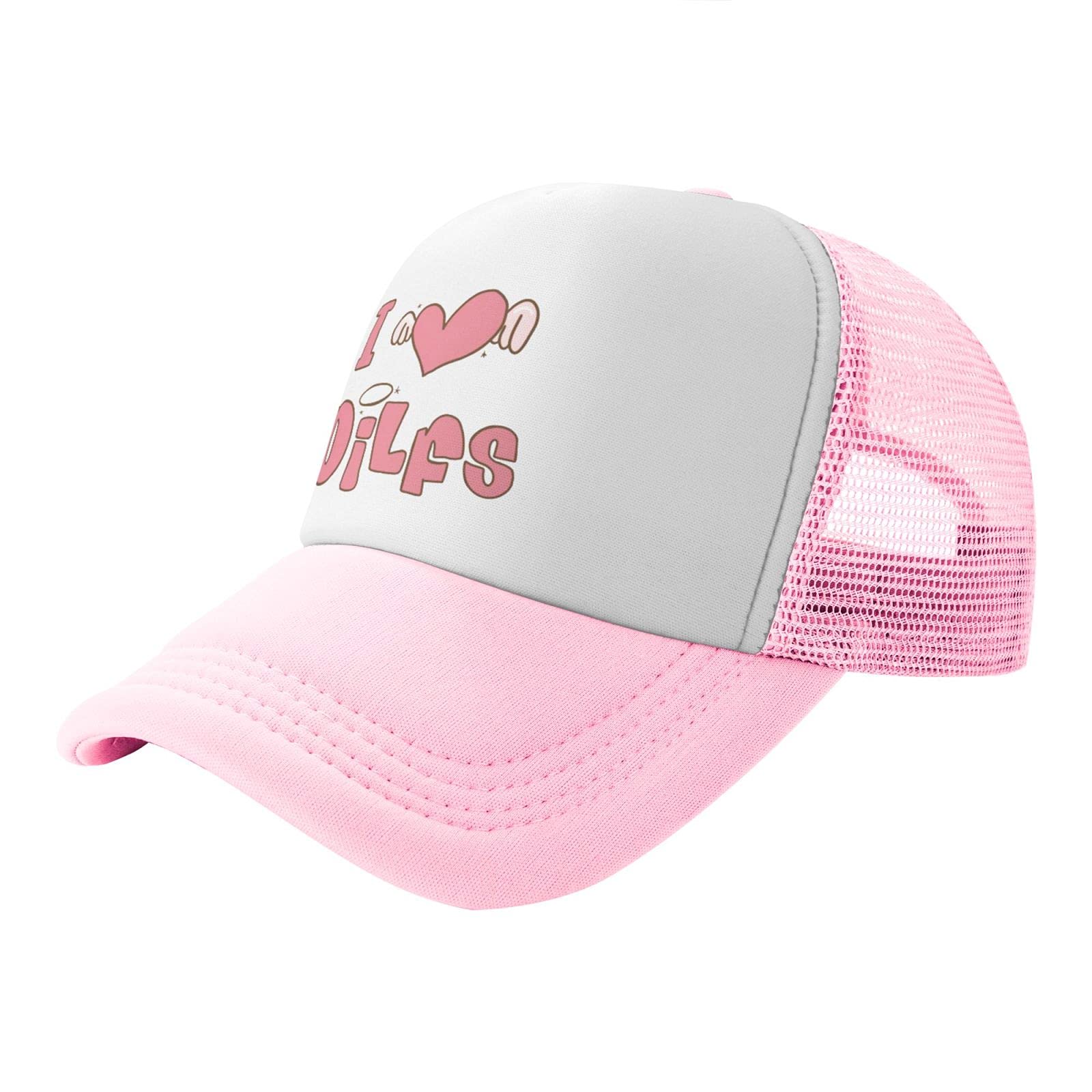 Ennary Trucker Hat Sports Baseball Cap Casual Hip-Hop Unisex Leisure Adjustable Size Green