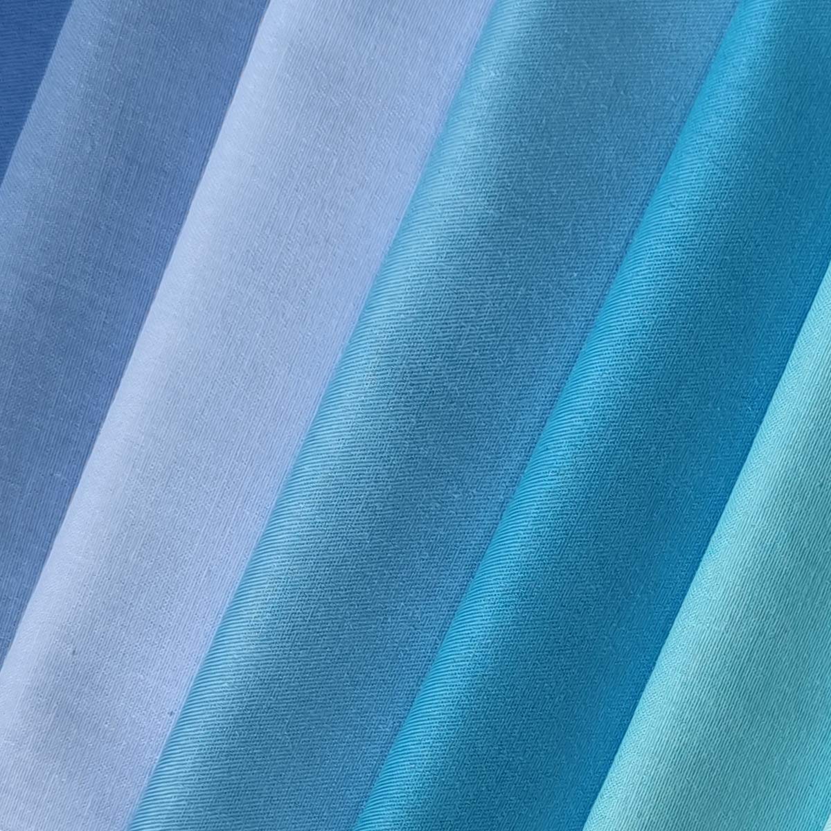 Quilting Fabric Misscrafts 8pcs Cotton Craft Fabric Bundle 18" x 22" Pre-Cut Quilt Squares Fat Quarters for Sewing Crafting Patchwork DIY Scrapbooking Blue