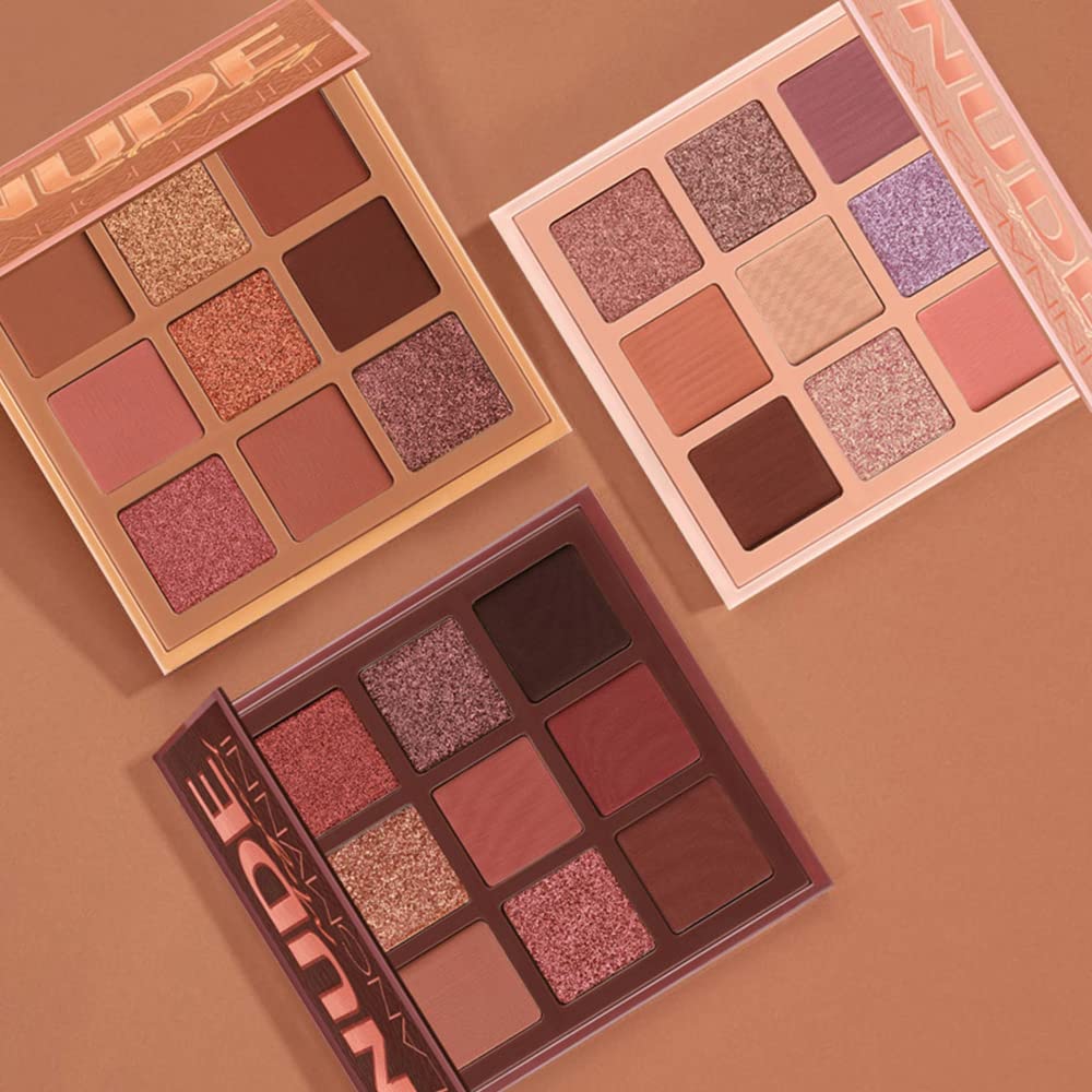 Quxun 9Colorful Eyeshadow Palette High Pigmented Makeup Palette Matte And Shimmer Glitter Eyeshadow Waterproof Long Lasting Eye Shadow Palette #3