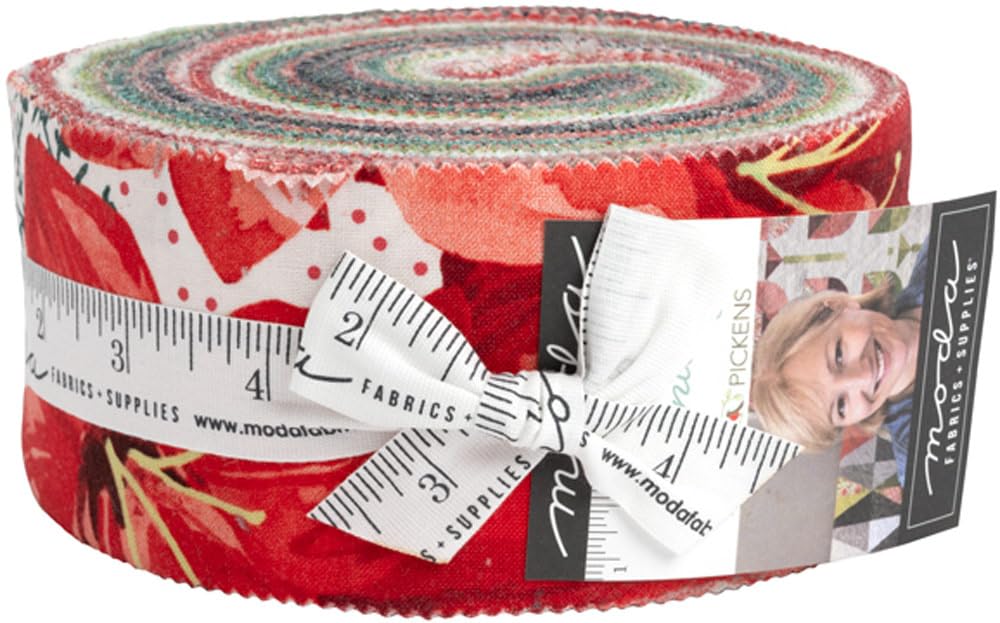 Moda Fabrics Winterly Jelly Roll by Robin Pickens 48760JR