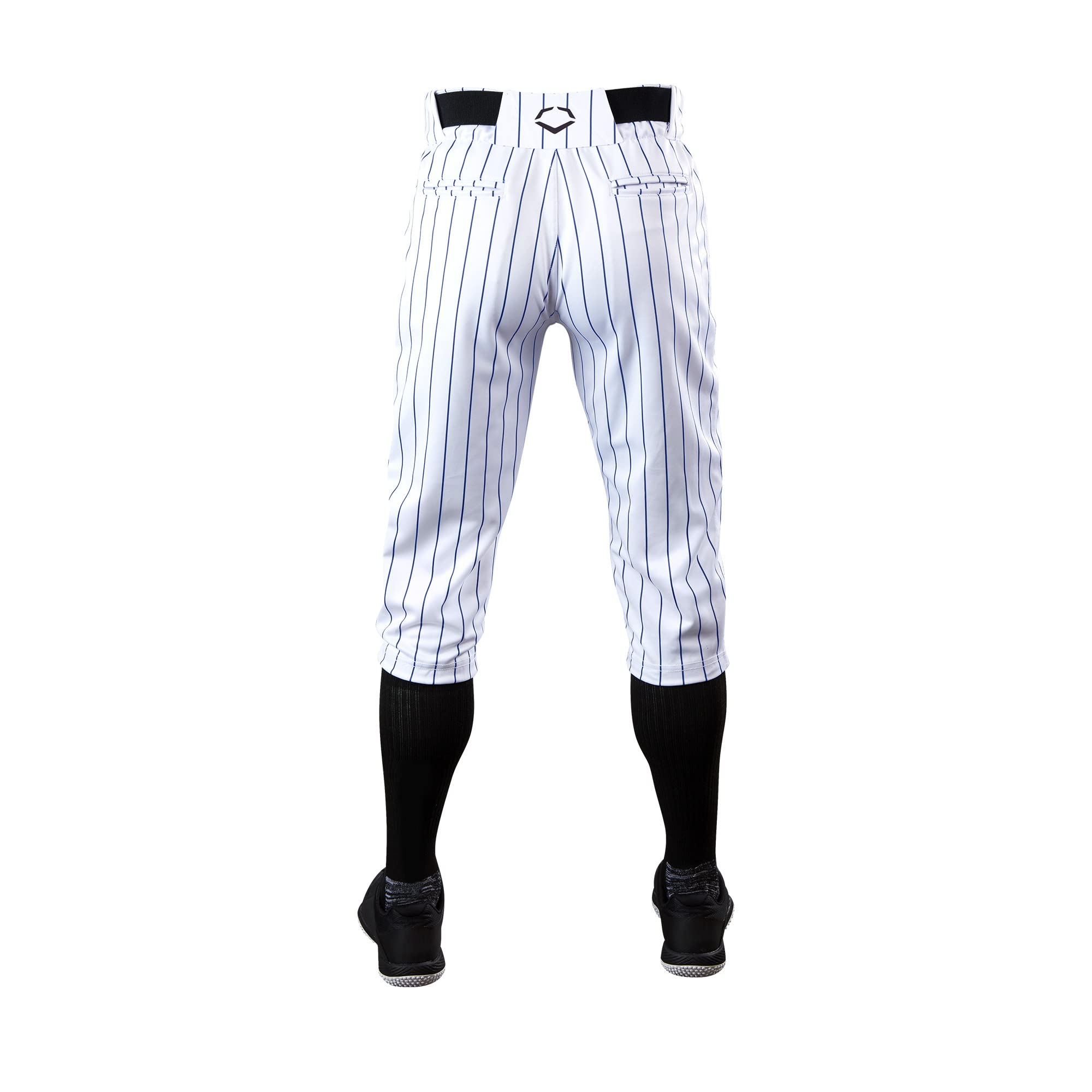 EvoShield Men's Salute Pinstripe Knicker Pant - Team White/Navy, Size Small