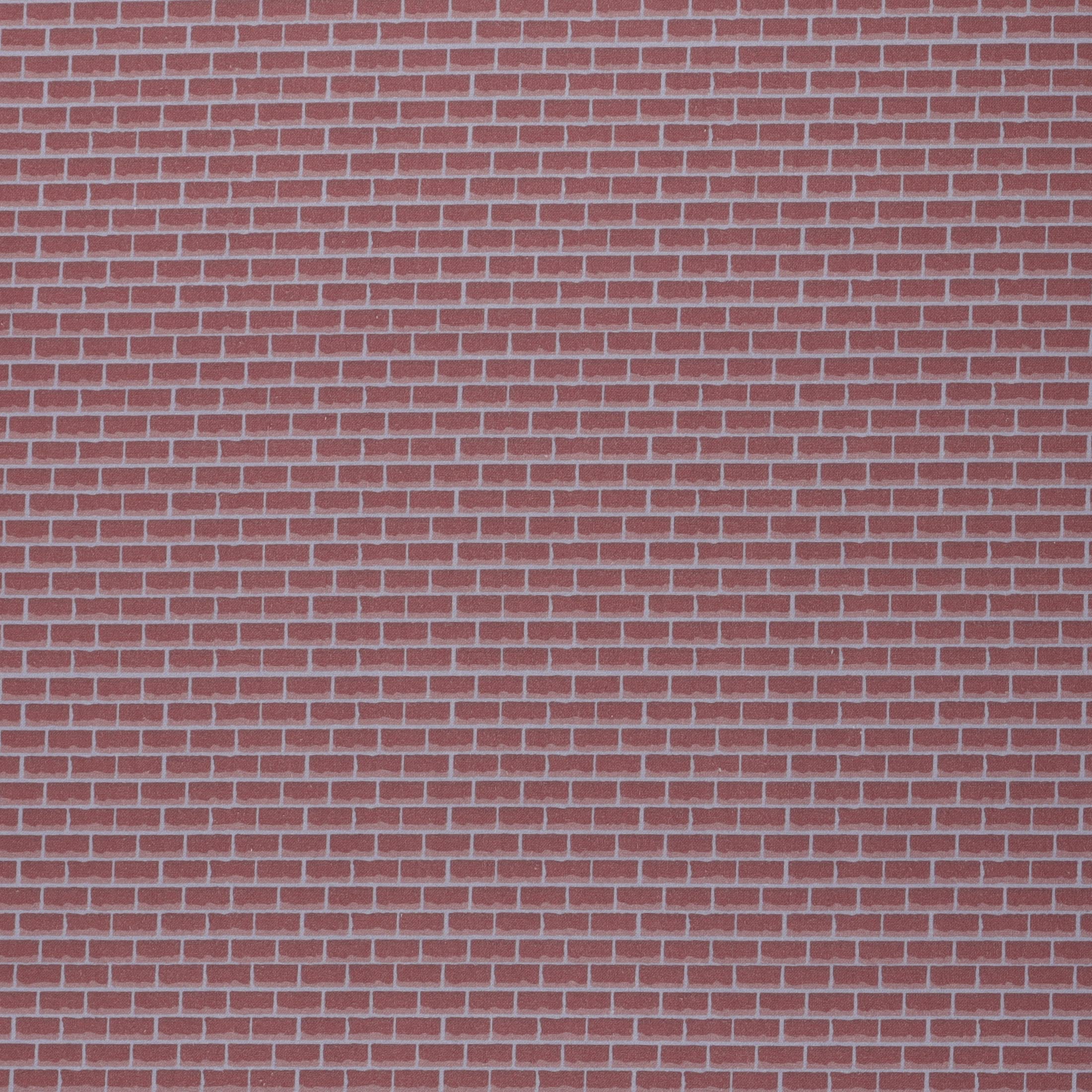 Mook Fabrics Cotton Firefighter Brick, Red Cut by The yard