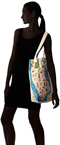 Cavallini & Co. New York City Tote Bag, Black