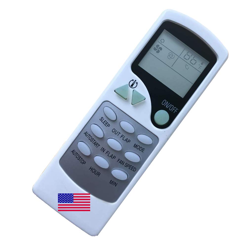 CHOUBENBEN Replacement Remote Control for AIR-CON A13EM4H4G09 A13EM4H4G12 A13EM4H4G18 A13EM4H4G24 AC Air Conditioner