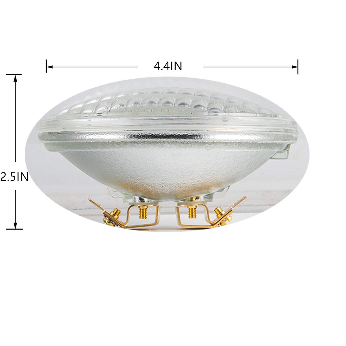SHUWDKAR PAR36 LED 12W Landscape Bulb 80W Halogen Landscape Bulb Replacement,LED 12V AC/DC Light Bulbs 3000K Warm White,LED PAR36 12V Low Voltage Flood Light Water Resistant,Tractor Light,2 Pack