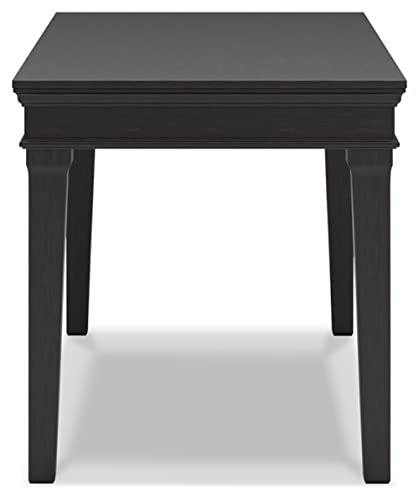 Signature Design by Ashley Beckincreek Retro Home Office Desk for Writing, Black