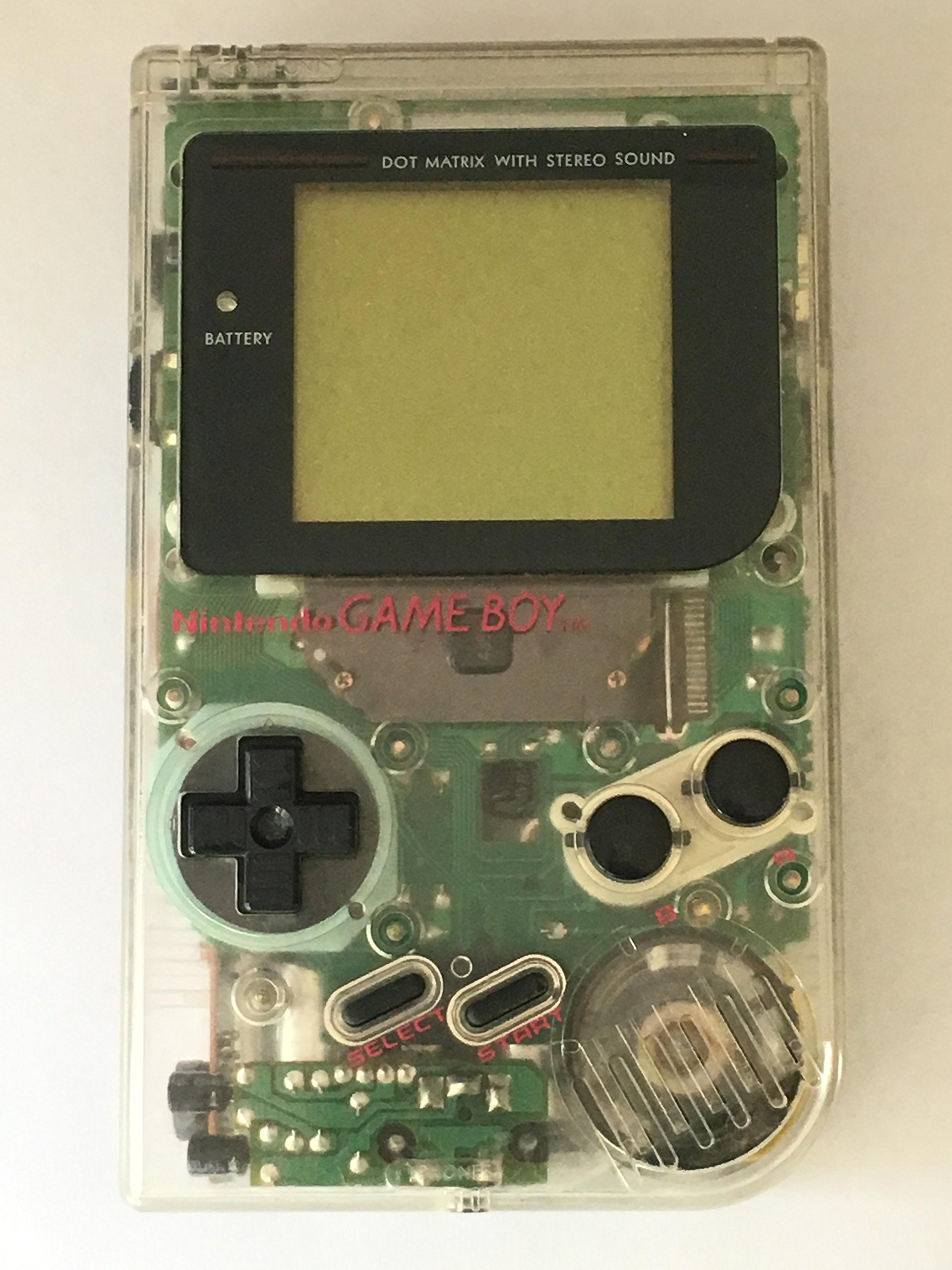 Play It Loud Nintendo Game Boy Clear