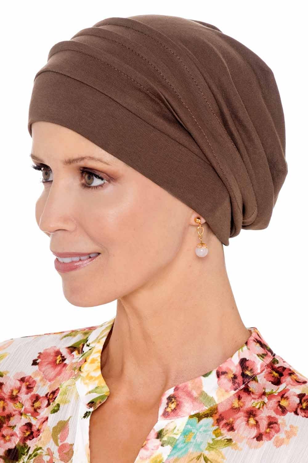 Slouchy Snood Hat - The Original 100% Cotton Slouchy Beanie - Black
