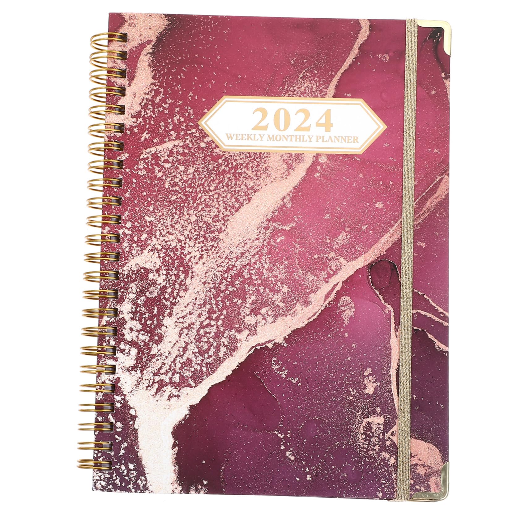 Ciieeo office schedule notepad daily writing notebook spiral schedule notepads agenda notepad calendar notepad planning note book english monthly planner decor portable Paper b01 Journal