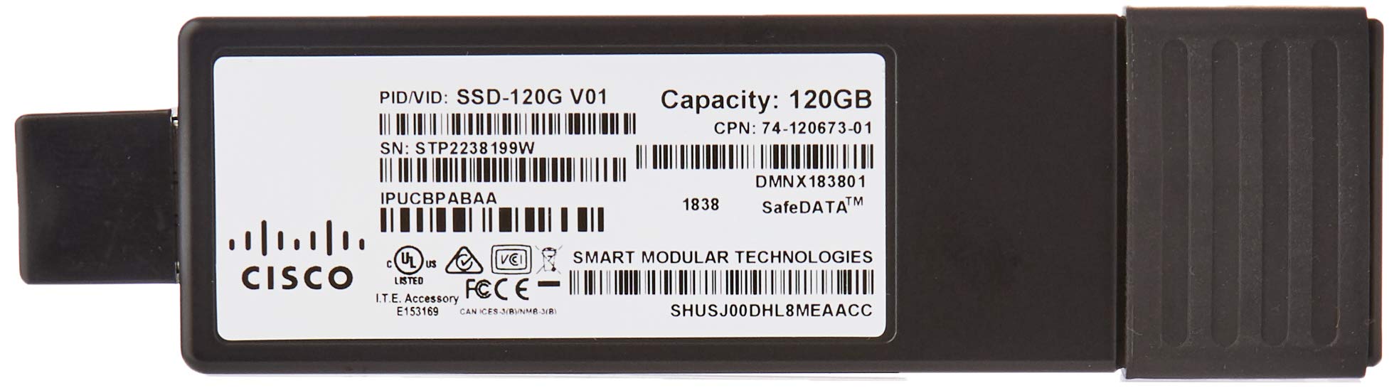 CISCO Solid State Drive - 120 GB - hot-swap - USB 3.0 - for Catalyst 9500