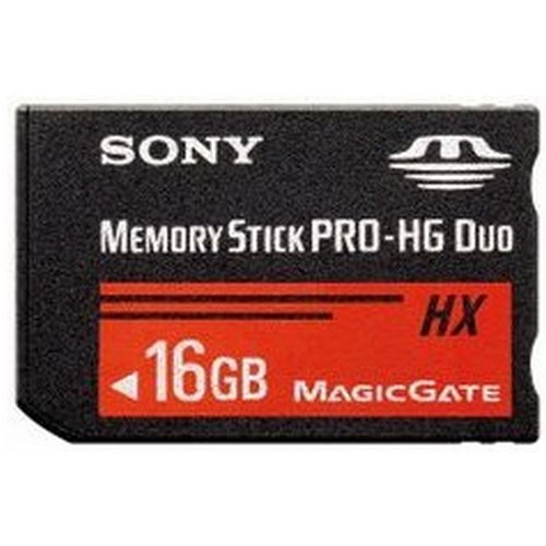 Sony Memory Stick PRO-HG Duo HX Memory Card - 16GB - High Speed 50MB/s