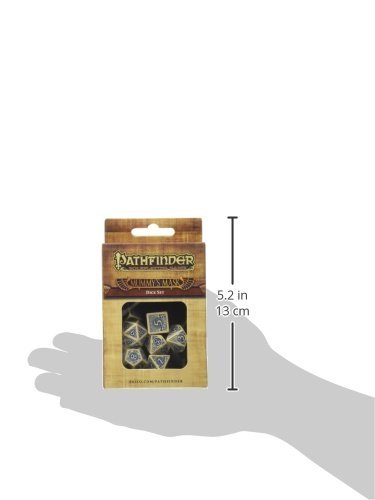 Q WORKSHOP Pathfinder Mummy's Mask Rpg Ornamented Dice Set 7 Polyhedral Pieces