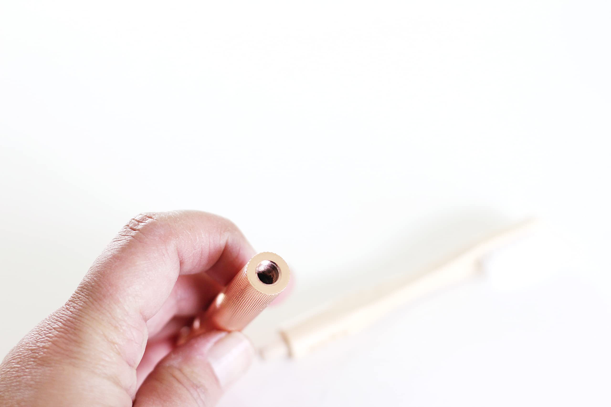 Replaceable Bamboo Toothbrush Aluminum Handle - BPA Free, Soft Bristles | Eco-Friendly, Biodegradable, Compostable, Vegan & Zero Waste | 3 Heads Total | 9-12 Months supply. (COPPER CHARCOAL BRISTLES)