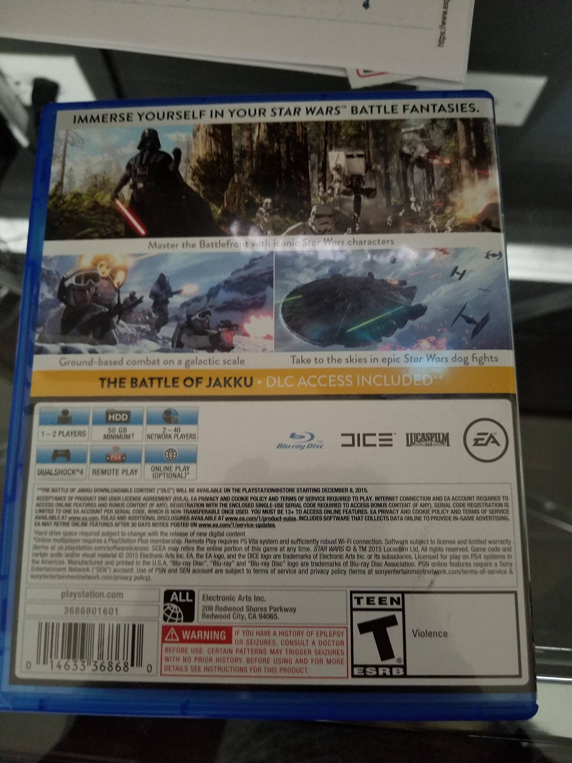 Star Wars: Battlefront - Standard Edition - PlayStation 4