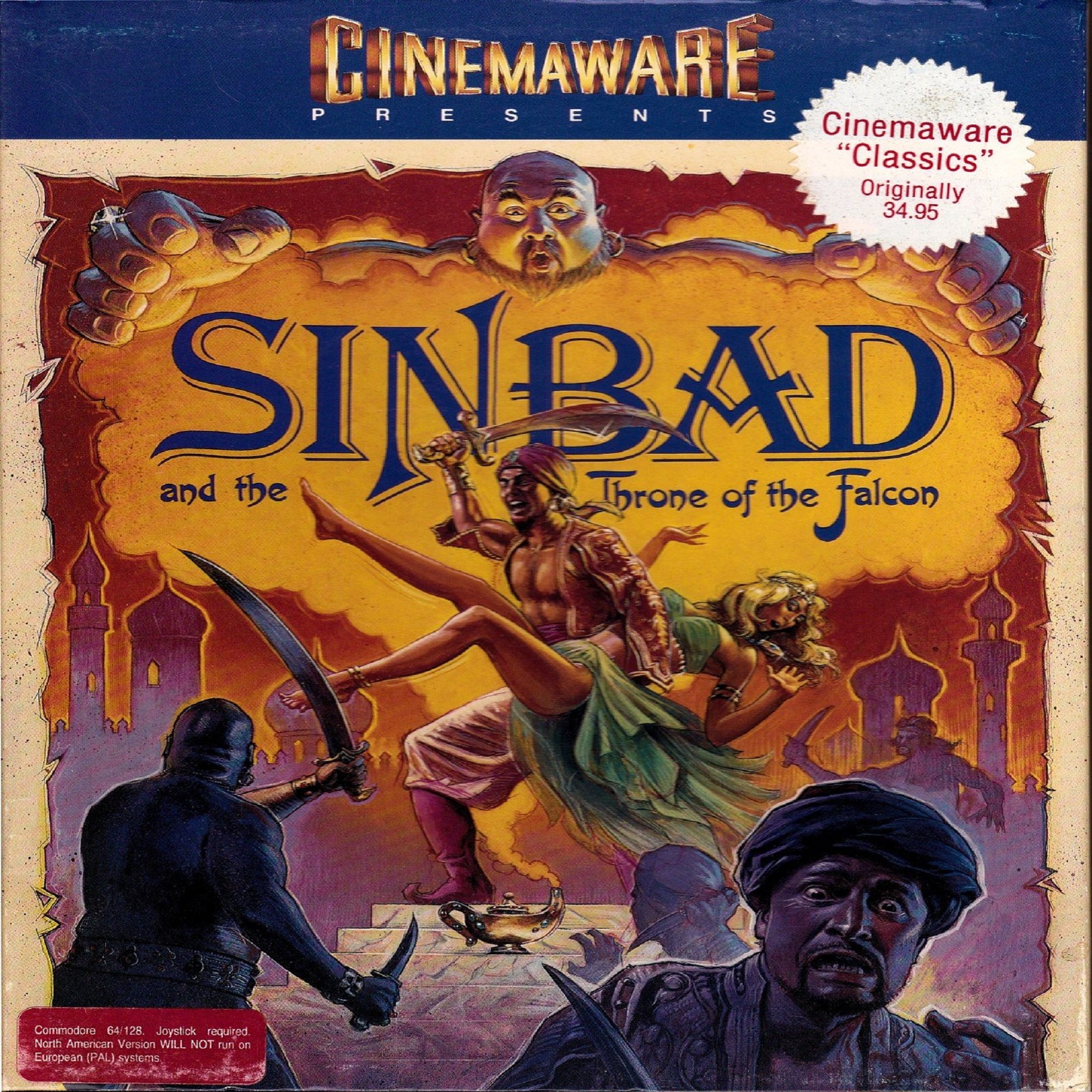 Sinbad and the Throne of the Falcon - Commodore 64
