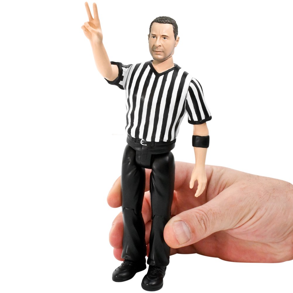 Three Counting and Talking Wrestling Referee Action Figure