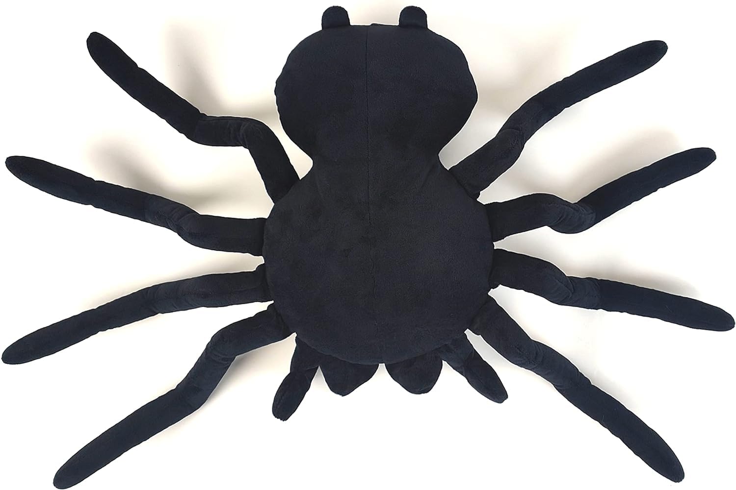 Hgplvxj Halloween Spider Plush Toy ,Realistic Spider Stuffed Animal Plush Pillow Home Decoration(11.8 x 7.87 Inch)
