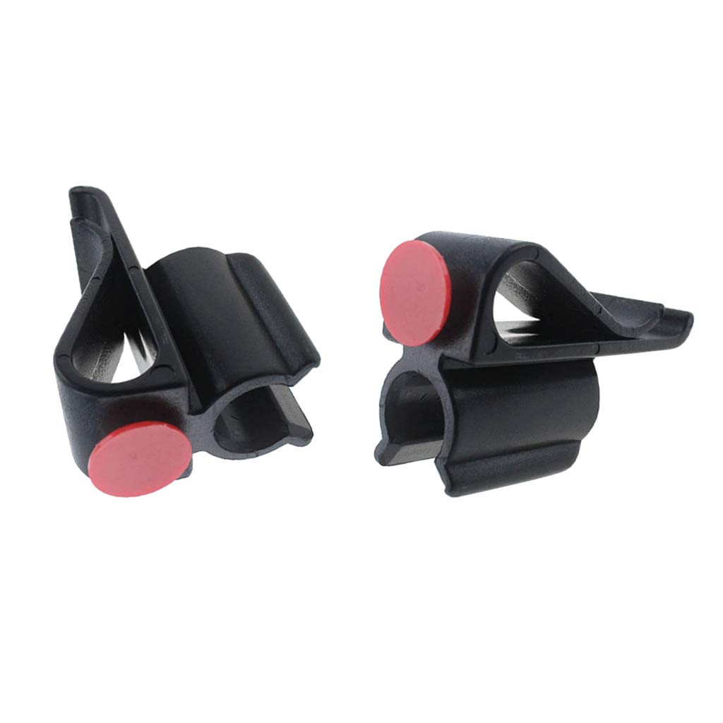 chiwanji 2 Pieces/Pack Golf Bag Clip on Putter Holder Golf Organizer Club Clamp Accessories
