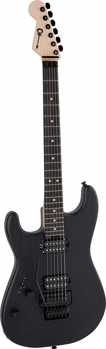 Charvel Pro-Mod San Dimas Style 1 HH FR Sassafras Left-handed Electric Guitar - Satin Black