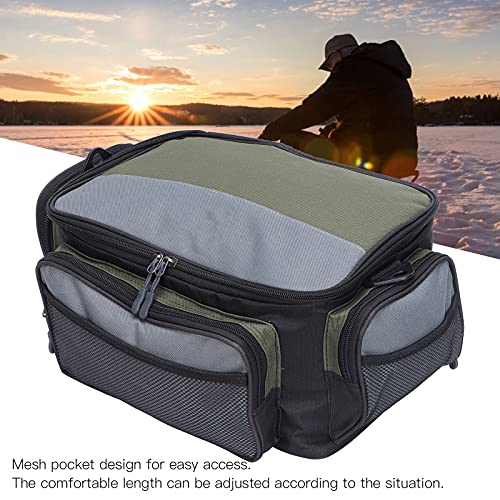 CUTULAMO Fishing Bait Backpack, Fishing Tool Bags Fishing Accessory Polyester Material for Installing Fishing Accessories and Other Items