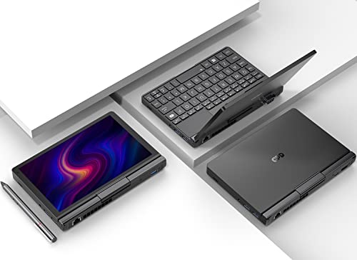 GPD Pocket 3 [CPU Pentium Silver N6000-1TB] Modular and Full-Featured Handheld PC Notebook Laptop 1920×1200 Touch Screen Laptop Win 11 Home OS 8GB LPDDR4 RAM (8GB RAM/1TB Storage)