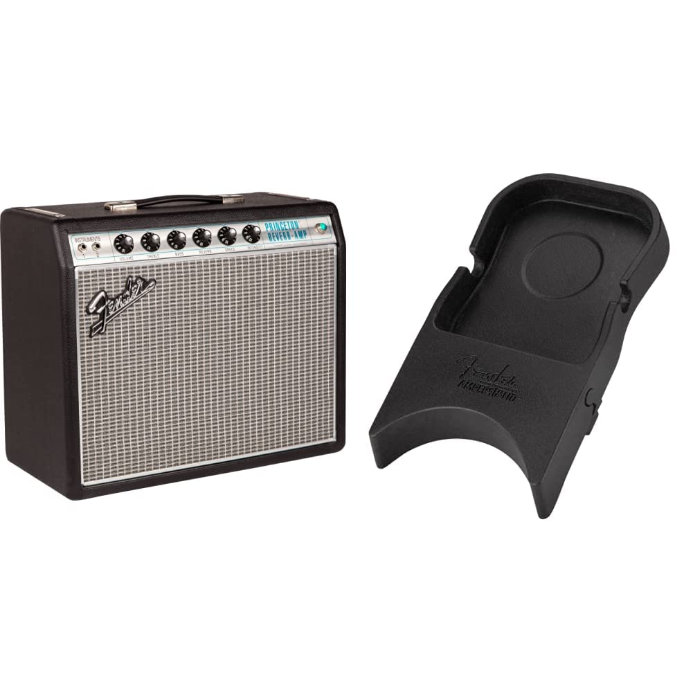 Fender 68 Custom Princeton Reverb Guitar Amplifier, with Amperstand Guitar Cradle