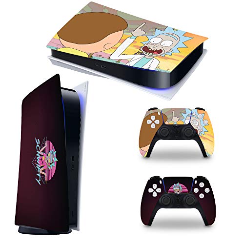 Crazy Scientist PS5 Standard Edition Whole Body Vinyl Skin Sticker Decal Cover for PlayStation 5 System Console and Controllers