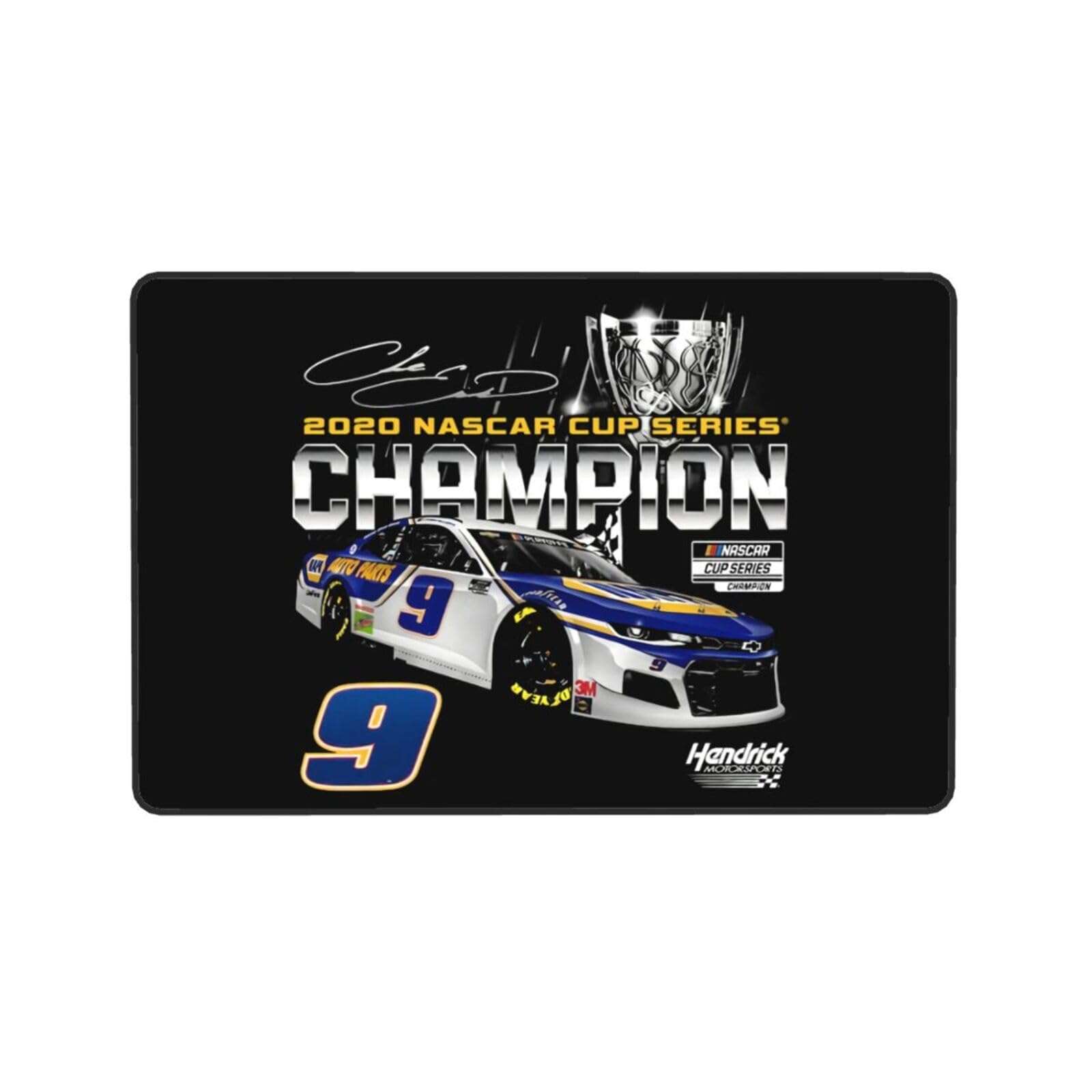 Chase Elliott 9 Luxury Rug for Bedroom Living Room, Area Rubber Backing Non Slip Mat