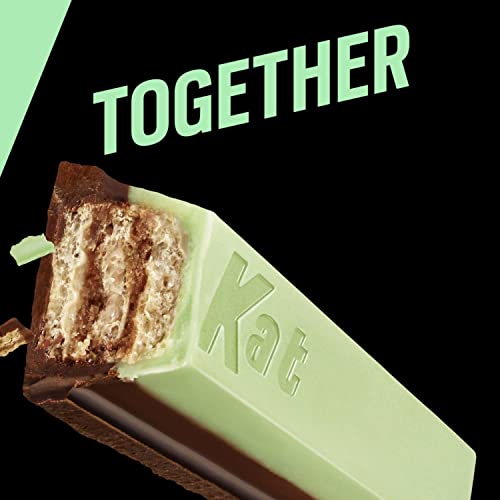 KIT KAT DUOS Mint Creme and Dark Chocolate King Size Wafer Candy, Individually Wrapped, Bulk, 3 oz Bars (24 Count)