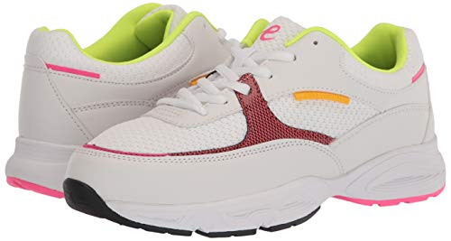 Easy Spirit Women's Galaxie3 Sneaker, White 142, 12 Wide