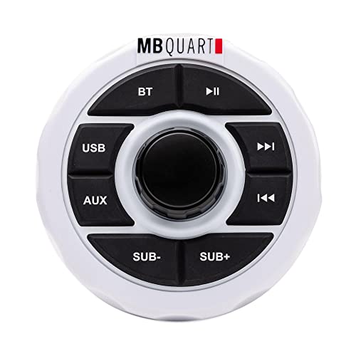 MB Quart GMR-1.5W Nautic 160 Watt Powered Source Unit (White)
