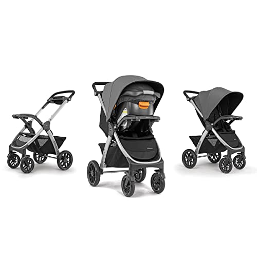 Chicco Bravo Trio Travel System - Ava | Grey