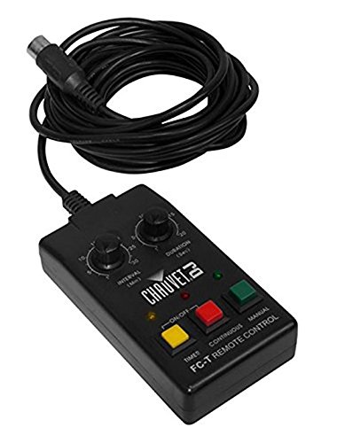 CHAUVET DJ FC-T Wired Vertical Fog Machine Timer Remote Control | Fog Machines,BLACK