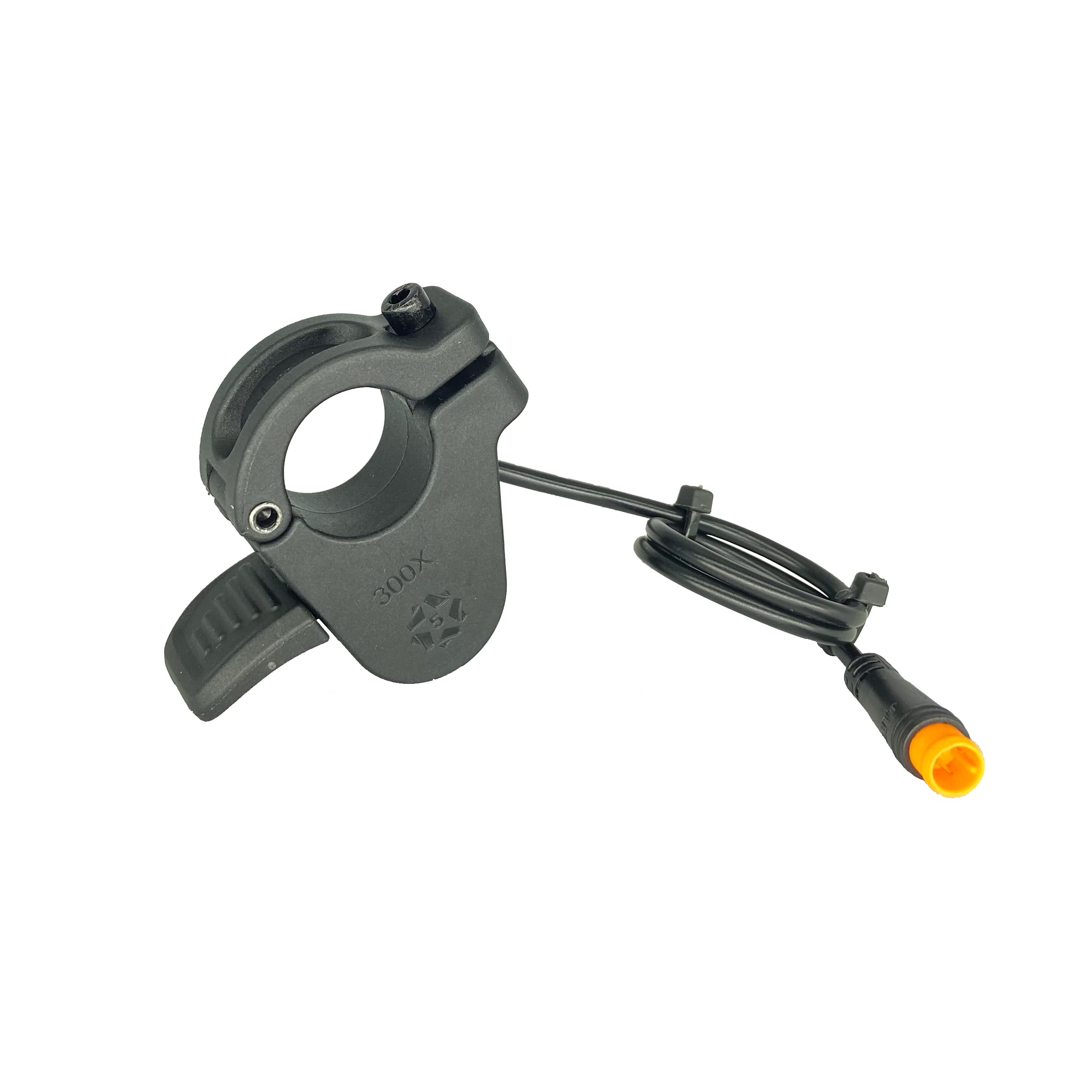 Ebike Thumb Throttle 300X,Compatible with Left and Right-Handed,Quick Install 12V-72V Universal Voltage Electric Bicycle Conversion Kit Accessories