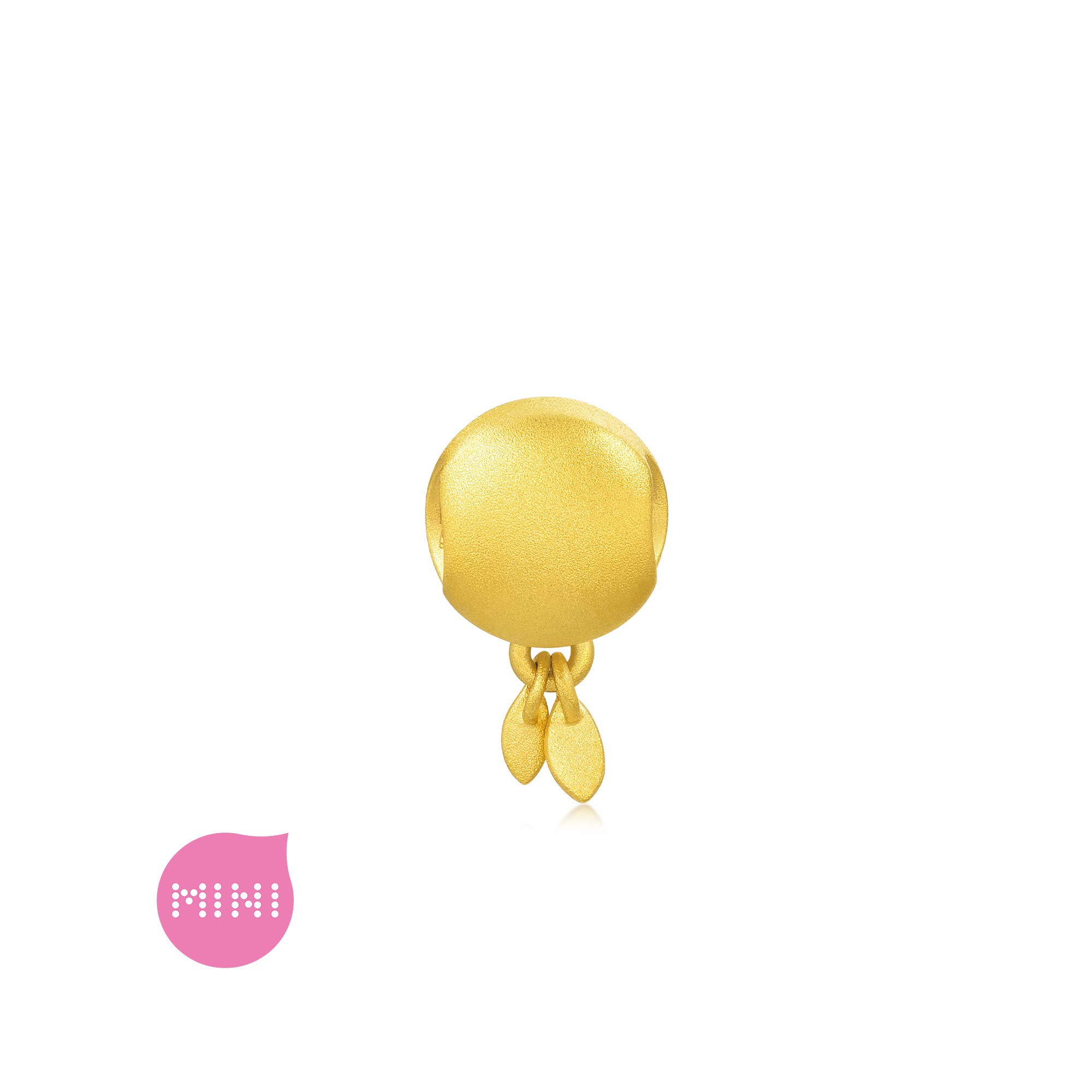 CHOW SANG SANG 999 24K Solid Gold Spiritual Dreamcatcher Mini Charm Bracelet for Women 92448C