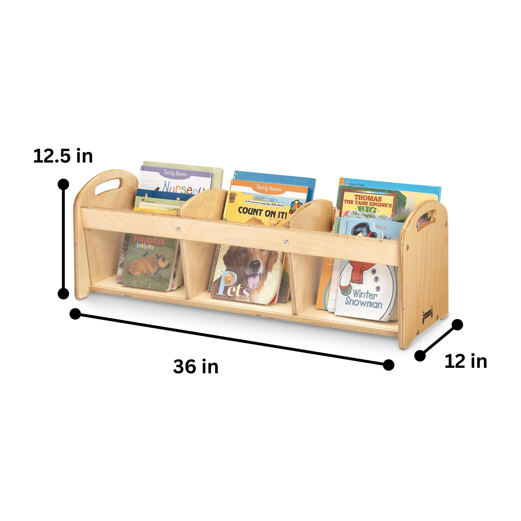 Jonti-Craft Toddler See-Thru Book Browser