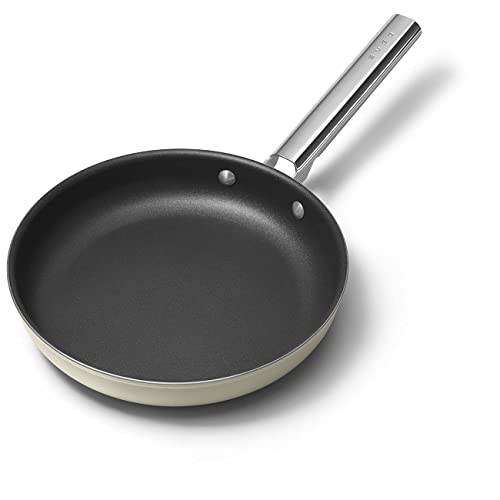 Smeg Cookware 10-Inch Cream Frypan