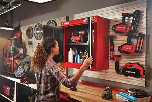 CRAFTSMAN Garage Storage, 28-Inch Wide Wall Cabinet (CMST22800RB)
