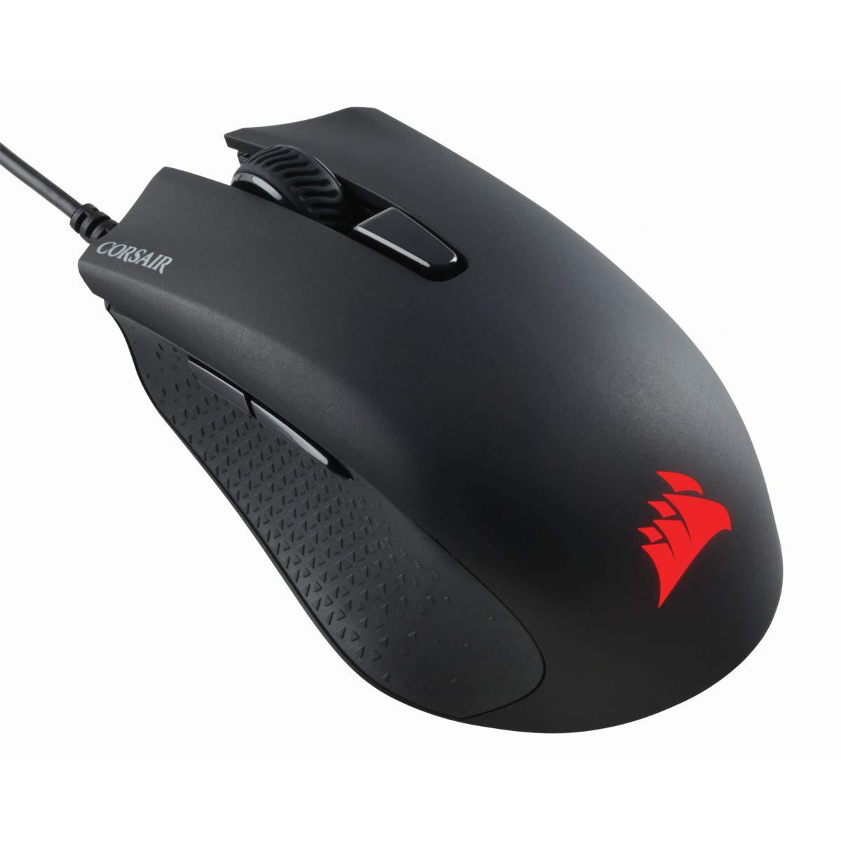 Corsair Harpoon PRO RGB, FPS/MOBA Optical Gaming Mouse (12000 DPI Optical Sensor, Lightweight, 6 Programmable Buttons, RGB Multi-Colour Backlighting) - Black
