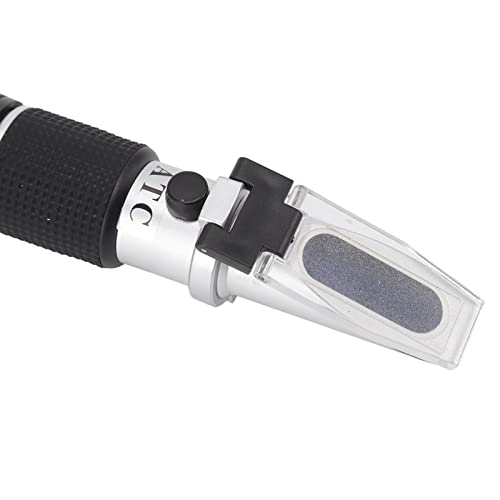 Fruit Sugar Content Measuring Tool, 0β80% Brix Tester Refractometer Portable Adjustable Lens Efficient for Home