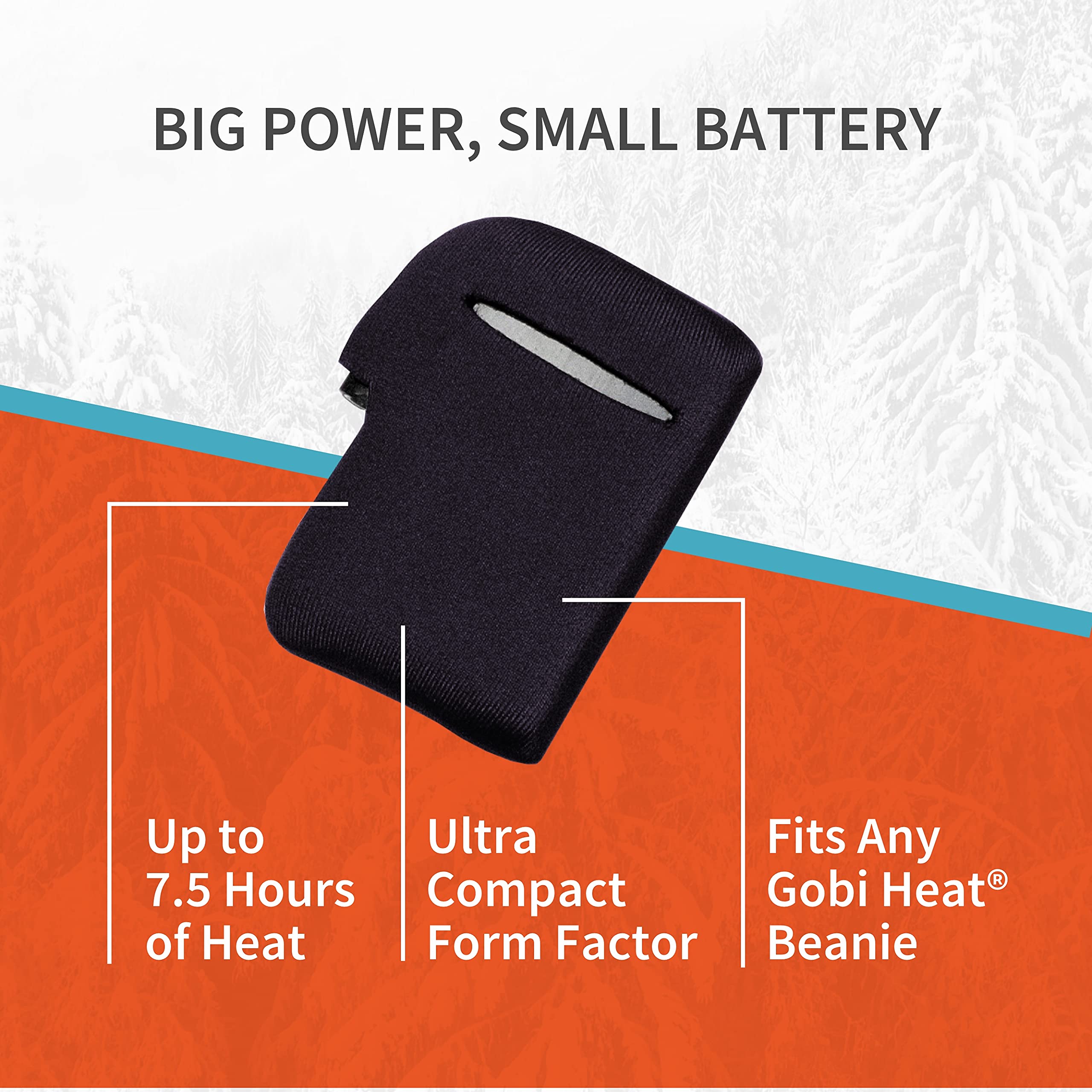 Crest Women's 2 Zone Heated Beanie | 7.5 Hours of Heat | Heated Hat | with Battery & Charger | Machine Washable | All Day Warmth