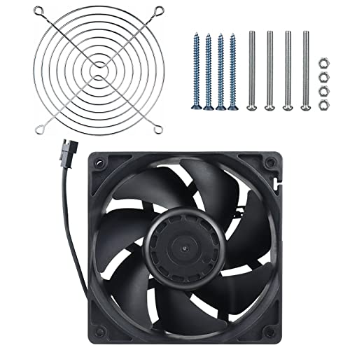 GLAHORSE Digital Fan Kit for Compatible Masterbuilt MB20040220/MB20041220 Gravity Series witch Include 560/800/1050 Digital Charcoal Grill and Smoker Accessories (MB-Fan kit)