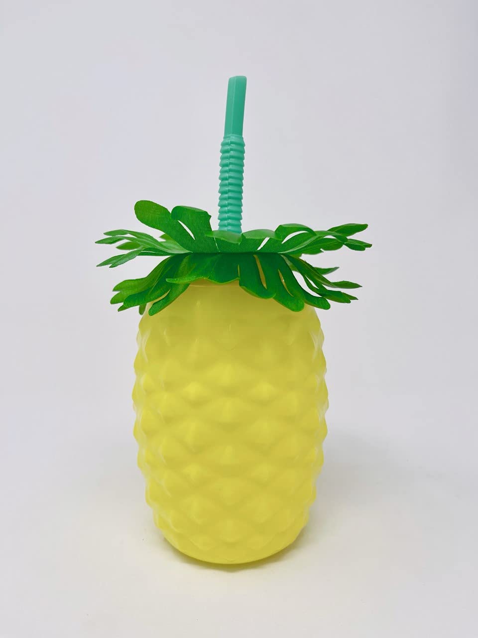 Greenbrier Luau-Themed Shaped Cups with Straws, 12 oz. - 3 Pack - VALUE - POOL PARTY