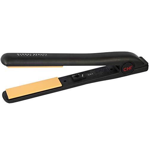 CHI Original Ceramic 1" Straightening Hairstyling Iron with Iron Guard Thermal Protection Spray, 1 Set