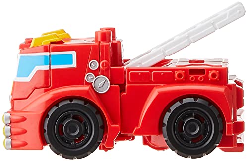 Transformers Playskool Heroes Rescue Bots Academy Classic Heroes Team Heatwave The Fire-Bot Converting Toy, 4.5-Inch Action Figure, Kids Ages 3 and Up