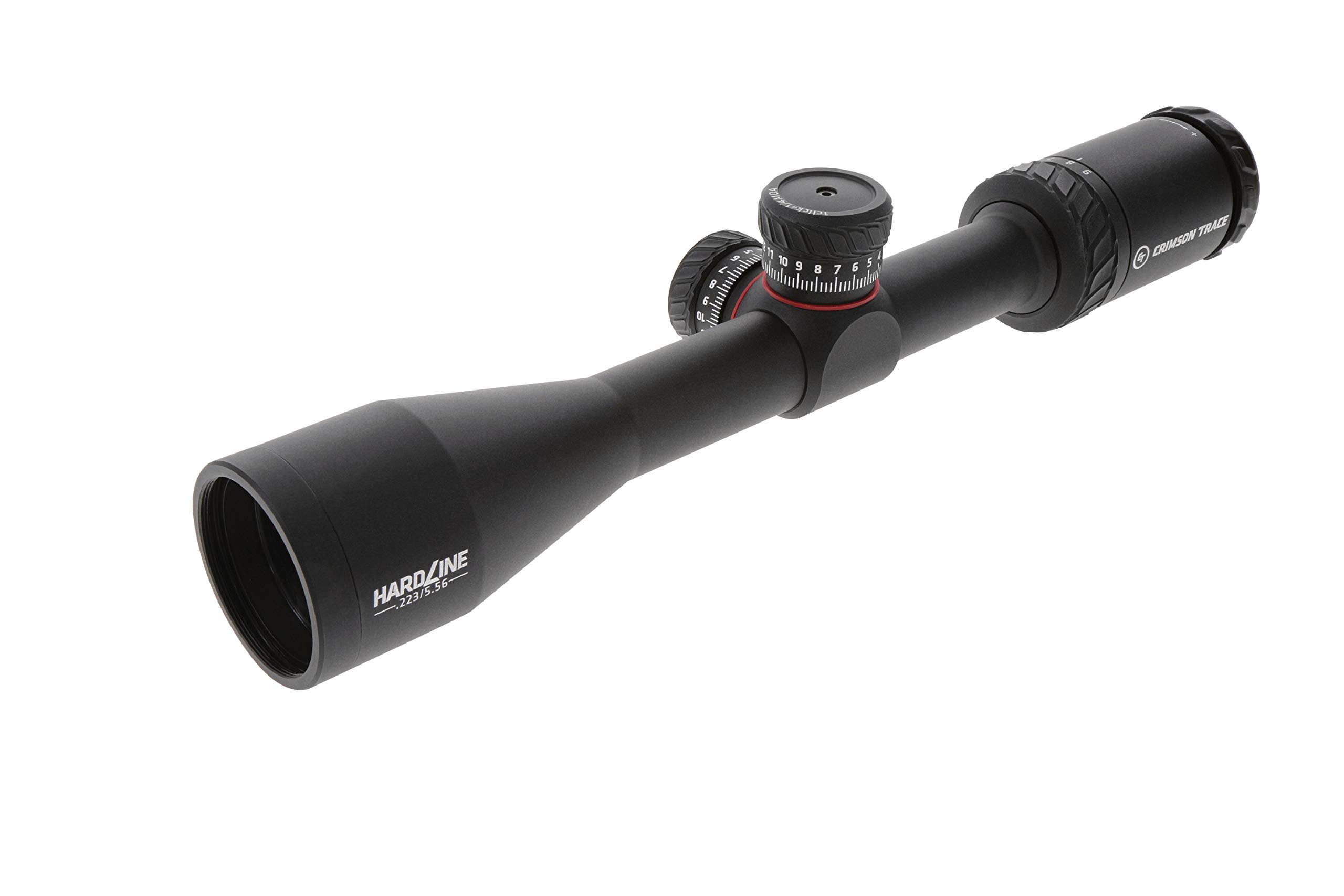 Crimson Trace Hardline 3-9x40mm Riflescope with SFP, BDC Reticle, Lightweight Solid Construction, Scope Caps and Lens Cloth for Hunting, Shooting and Outdoor