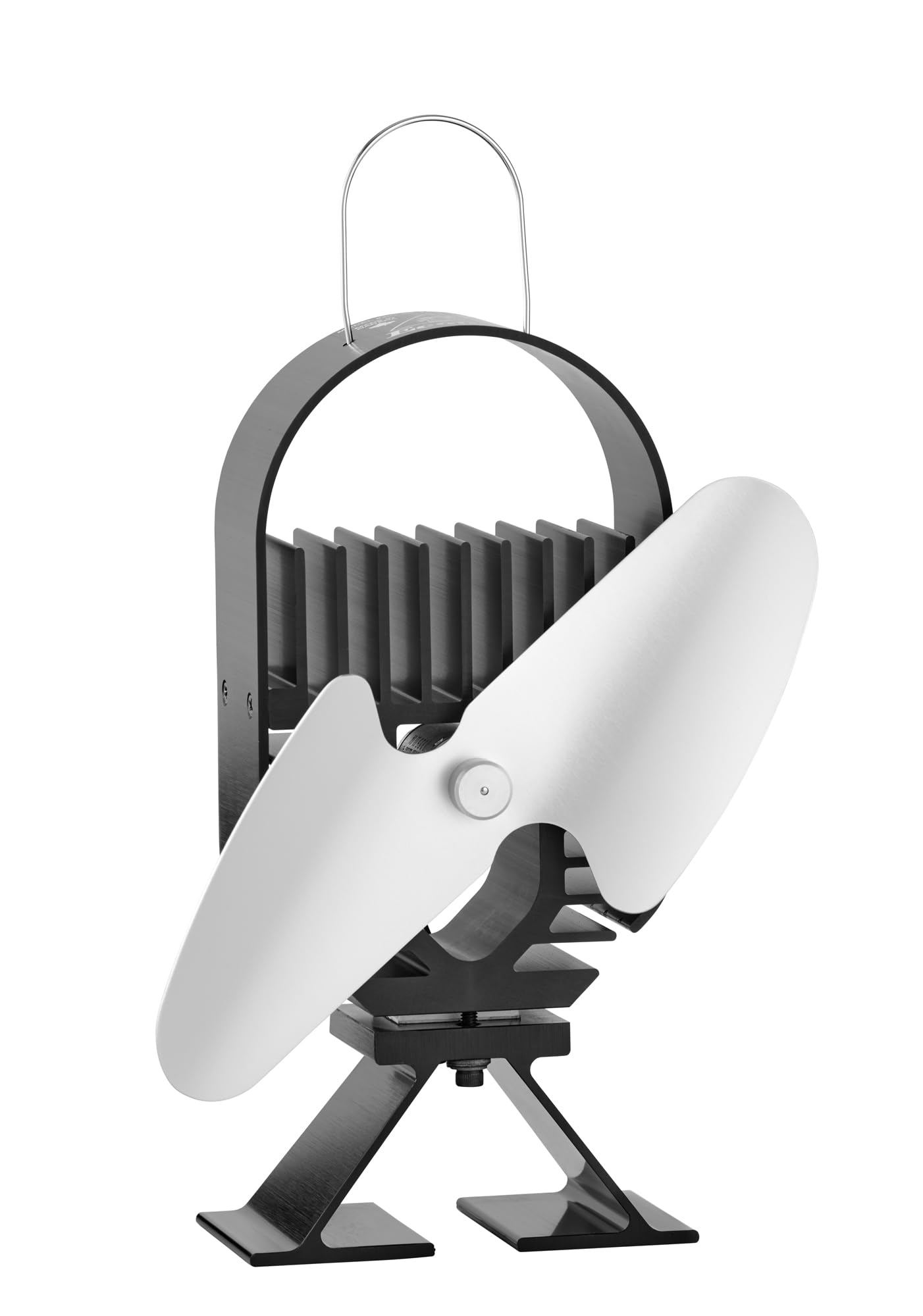 Ecofan® AirDeco I, Superior Performance Stove Fan, Heat Powered, Contemporary Style. Low Start Temperature, 160CFM Nickel Blade, Mid-Sized