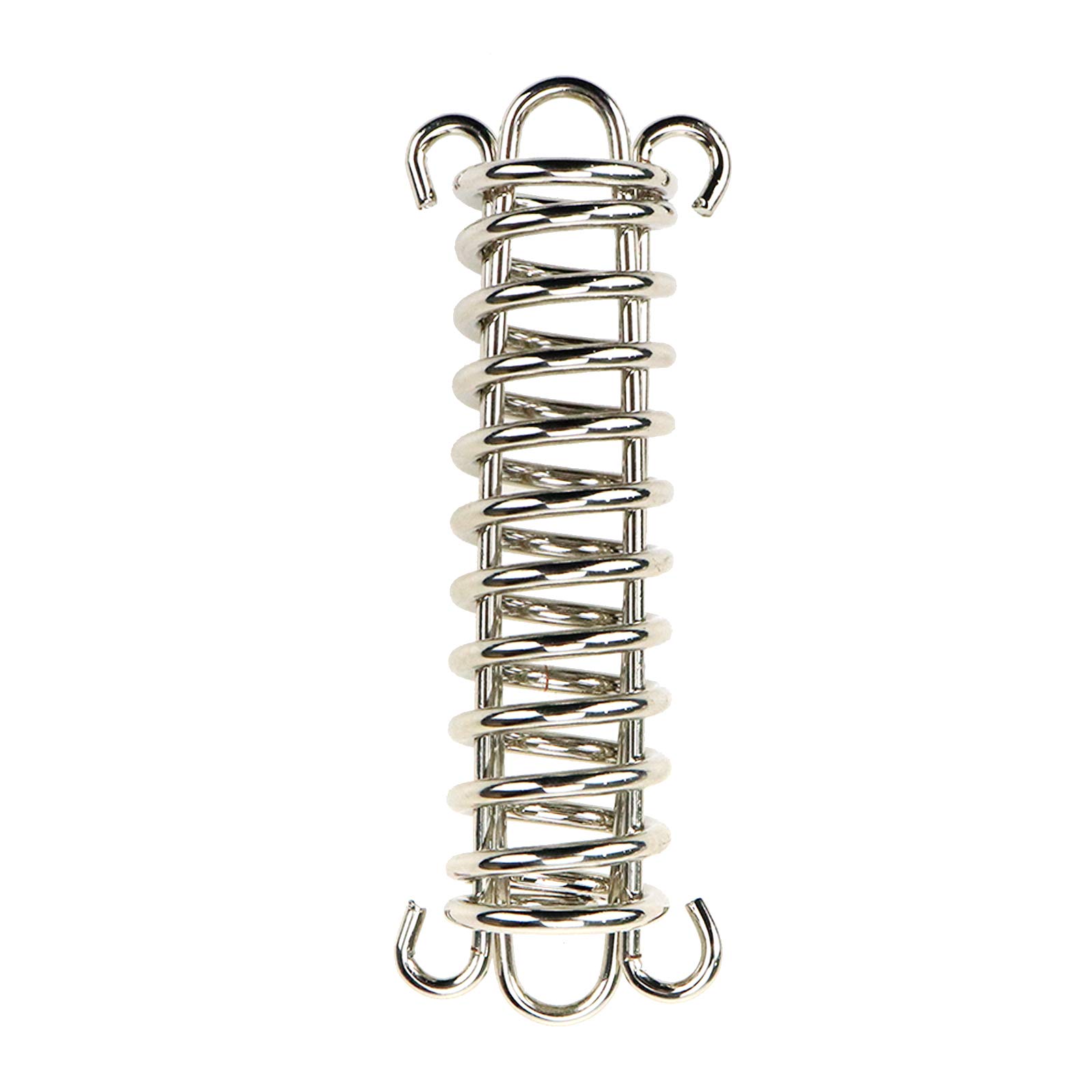 Dasunny 5 Pcs Tent Rope Fixing Buckle, Steel Spring Hook Tent Wind Rope Tensioner for Outdoor Hiking Camping Activities